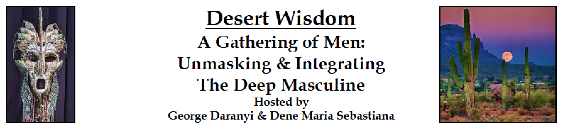 Southwest: Arizona - Oct 24-27 Desert Wisdom Weekend | The ManKind Project